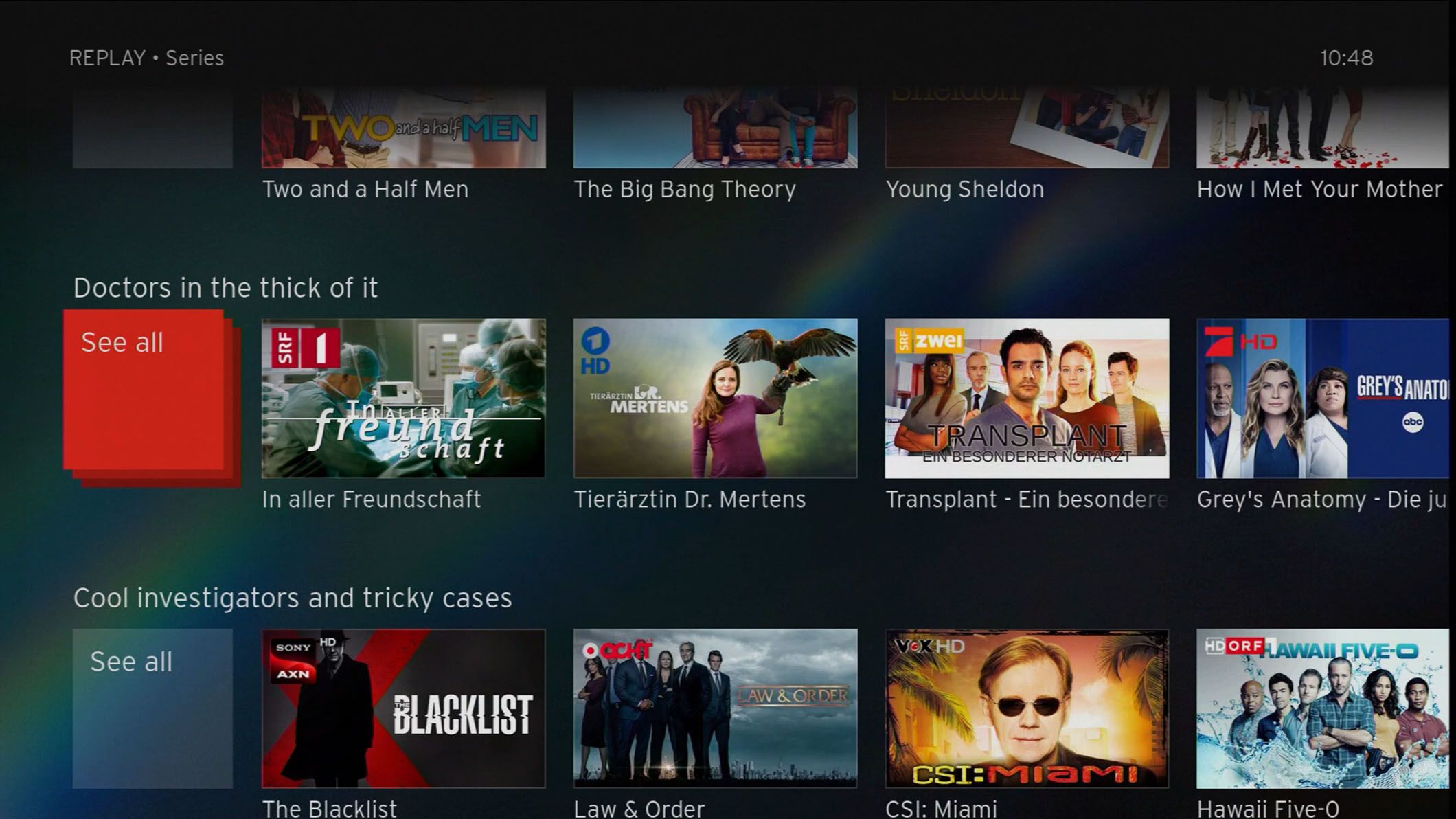 New Sunrise TV Replay overview