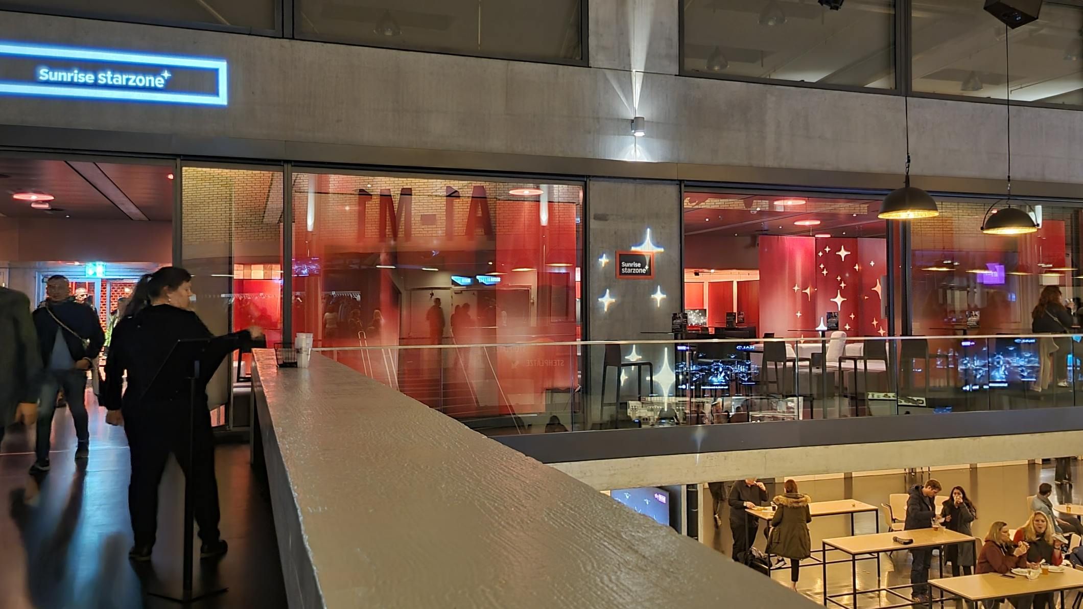 My warm-up in the Sunrise starzone Lounge | Sunrise blog